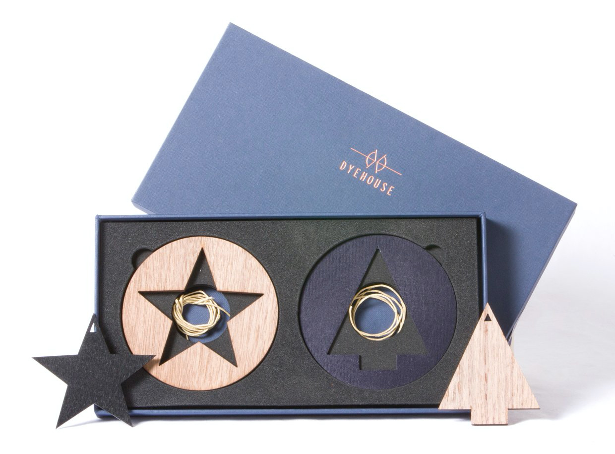 NEVE Tree Decoration Gift Set | Solid Tree & Star - Furniture ...